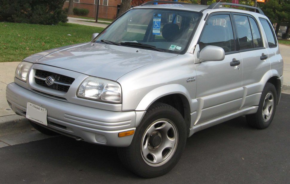 Suzuki Escudo technical specifications and fuel economy